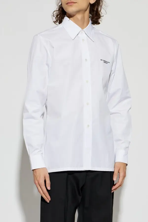 Givenchy Shirt With Embroidered Logo