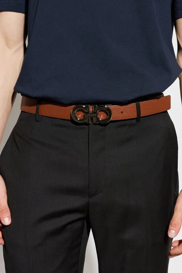 FERRAGAMO Set: Two Straps And A Buckle