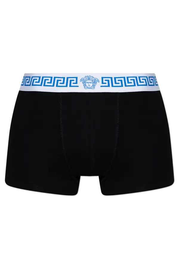 Versace Cotton Boxers - Black
