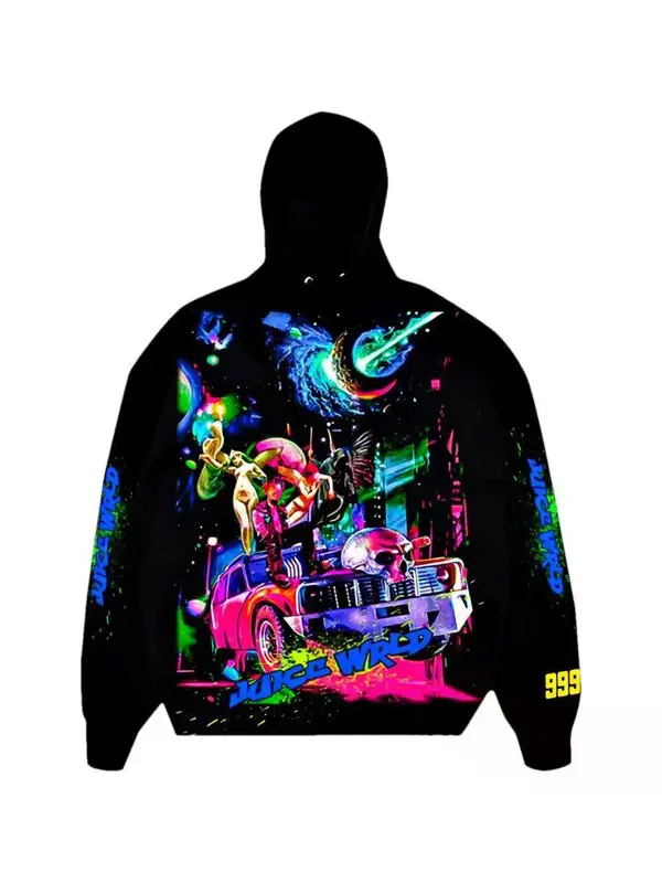 VLONE Juice Wrld Cosmic Hoodie - Black