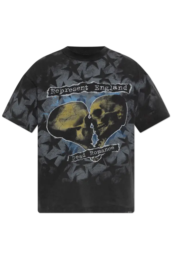 REPRESENT T-shirt With Print - Black