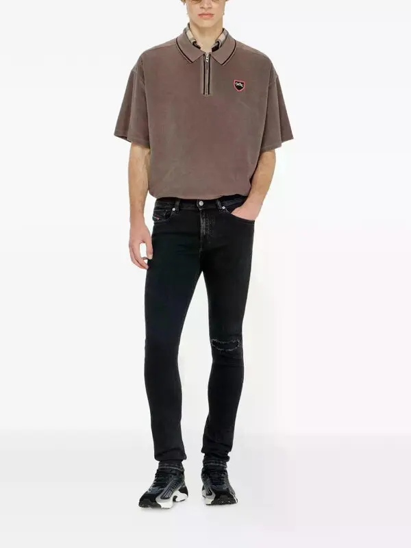 DIESEL® Sleenker Skinny Jeans - Black