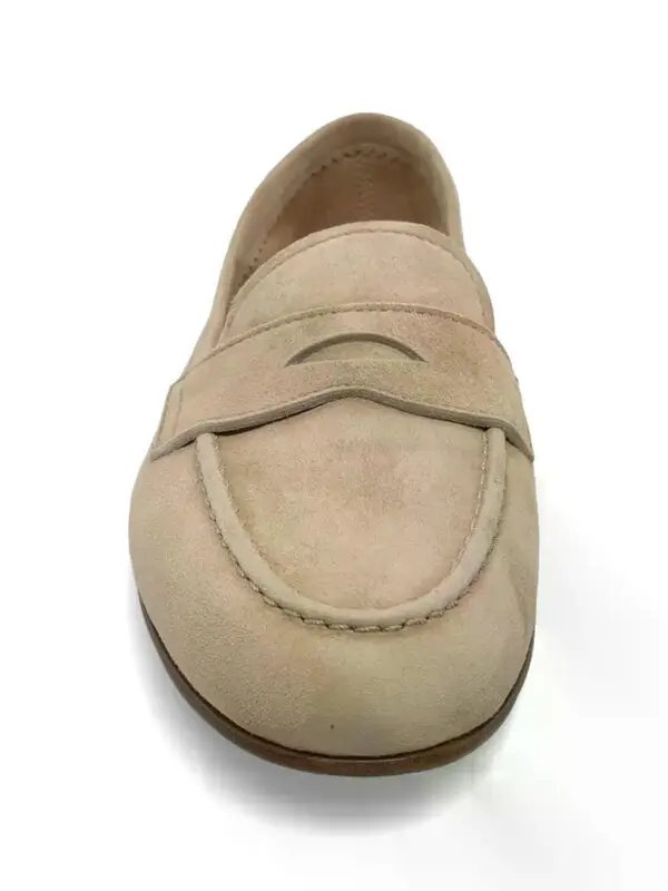 HENDERSON BARACCO Suede Penny Loafers