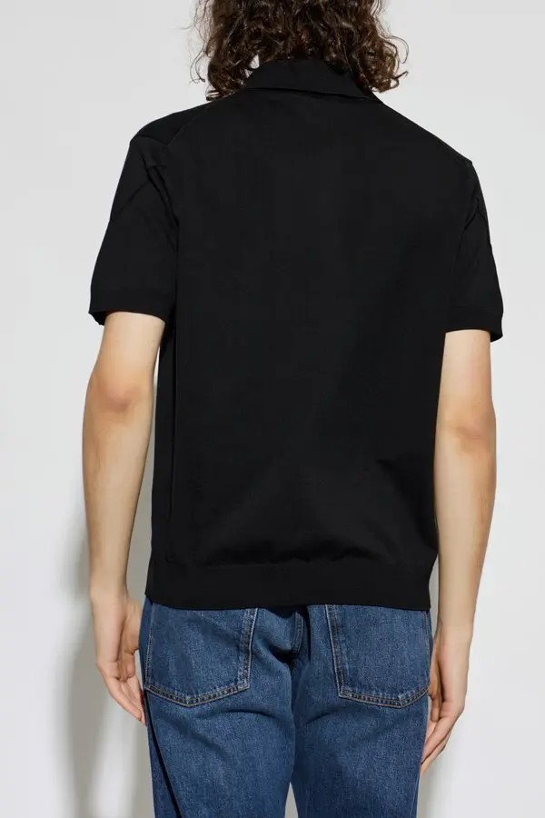 Givenchy Polo With Logo - Black