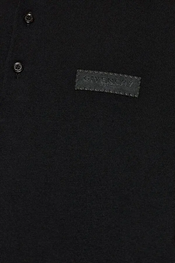 Givenchy Polo With Logo - Black