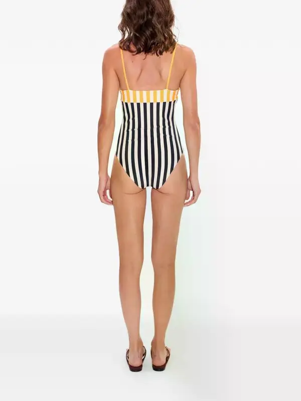SIMONMILLER Behati Striped Swimsuit