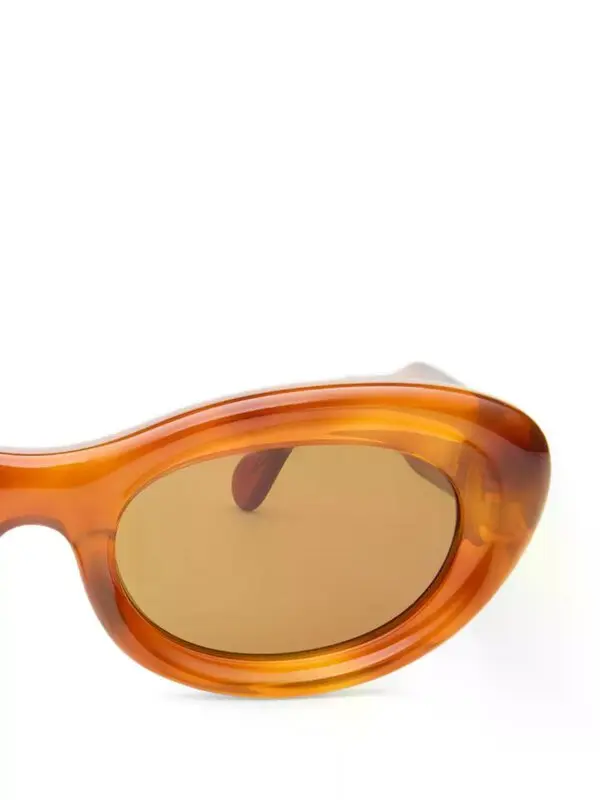 SIMONMILLER Mirage Oval Sunglasses - Brown