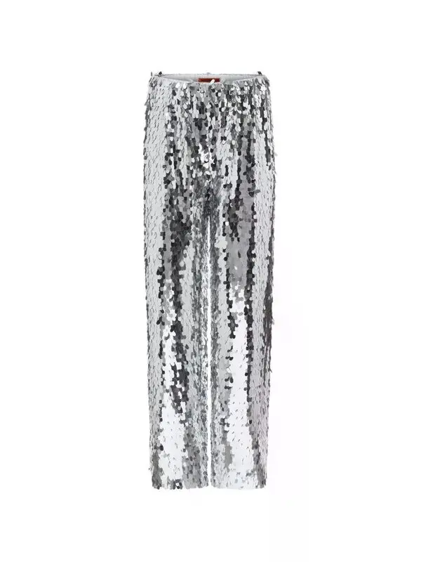 SIMONMILLER Nella Sequin-embellished Trousers