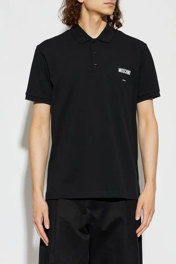 Moschino Polo With Embroidered Logo