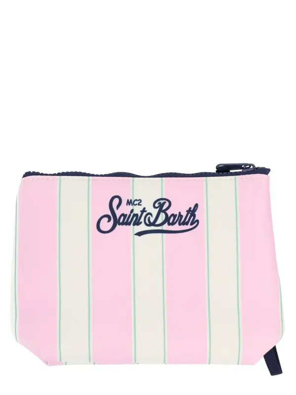 MC2 SAINT BARTH Pochette "aline" With Striped Design