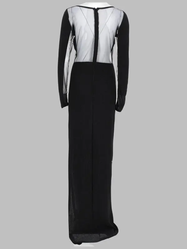 JOSHE Abito Lungo Con Inserti In Tulle