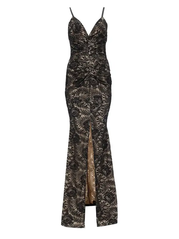 JOSHE Abito In Pizzo - Black