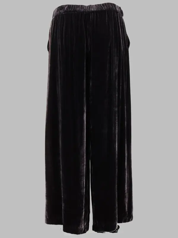 P.a.r.o.s.h Viscose Blend Silk Trousers - Brown