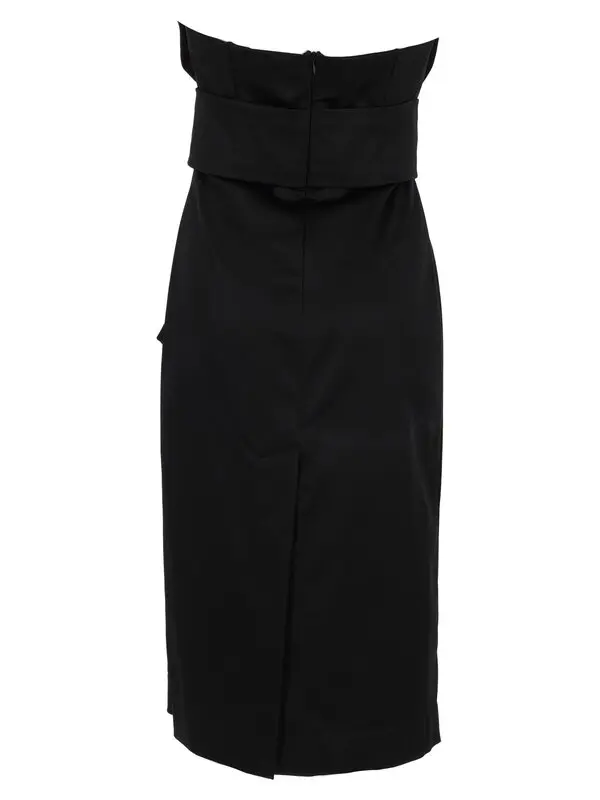 P.a.r.o.s.h Draped Midi Dress