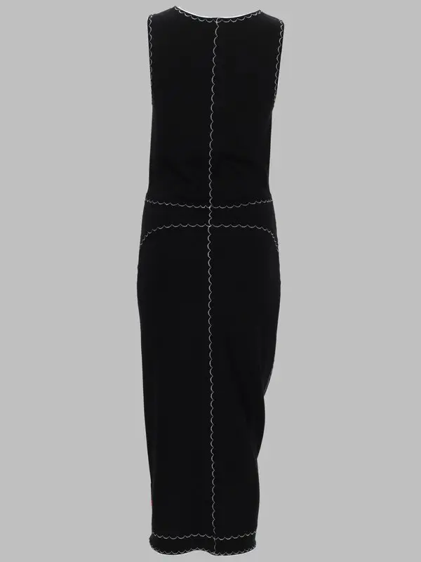 Alexander McQueen Viscose Dress With Zip Detail