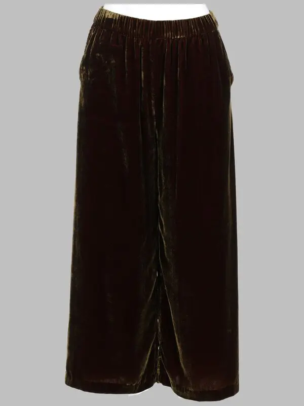 P.a.r.o.s.h Velvet Silk Blend Trousers