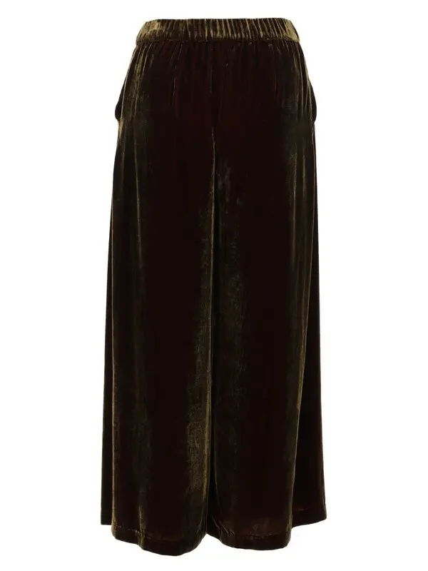 P.a.r.o.s.h Velvet Silk Blend Trousers