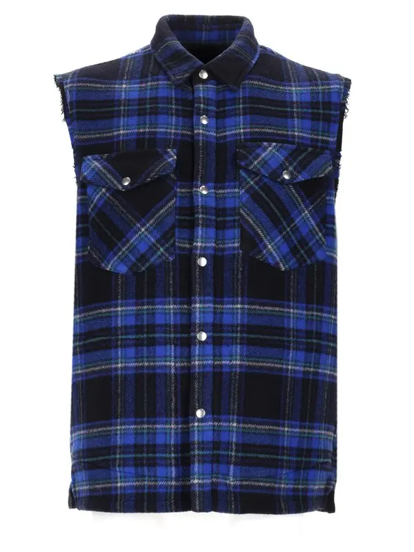 DEPARTMENT 5 Camicia Gilet In Misto Lana