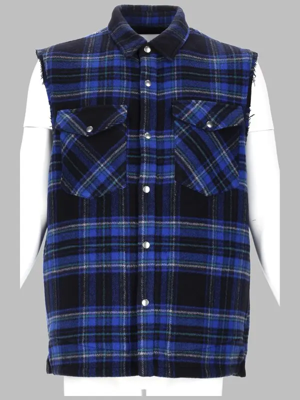 DEPARTMENT 5 Camicia Gilet In Misto Lana