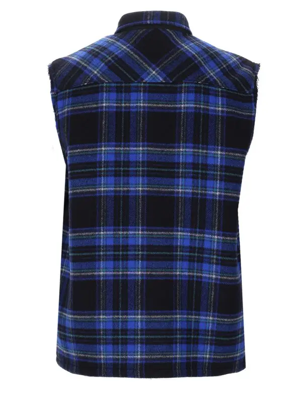 DEPARTMENT 5 Camicia Gilet In Misto Lana