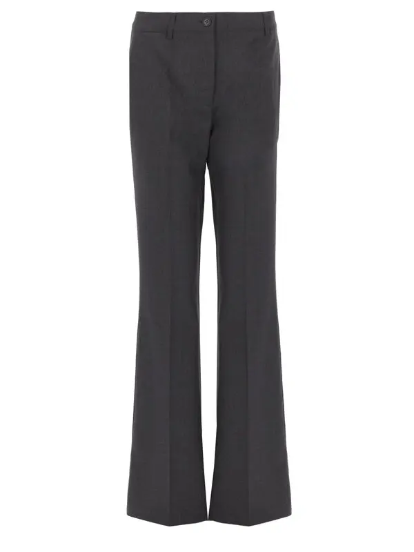 P.a.r.o.s.h Wool Trousers - Charcoal