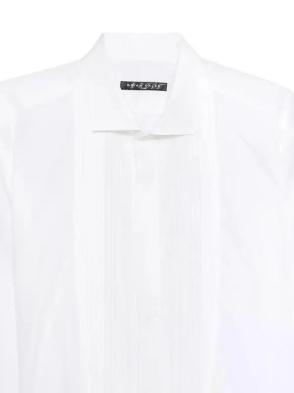 Brian Dales Pleated Bib-front Shirt