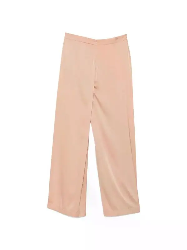 D.exterior Wide-leg Trousers - Pink