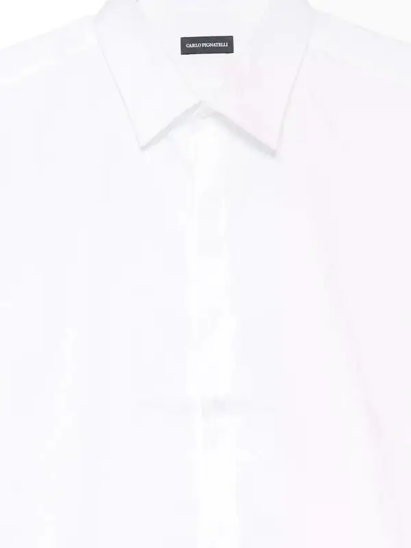 CARLO PIGNATELLI Concealed-front Shirt