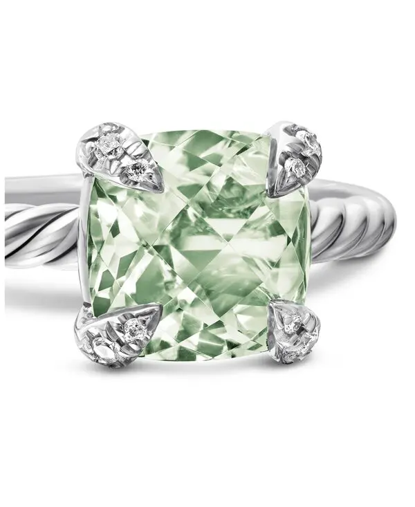 David Yurman Chatelaine Ring With And Diamonds