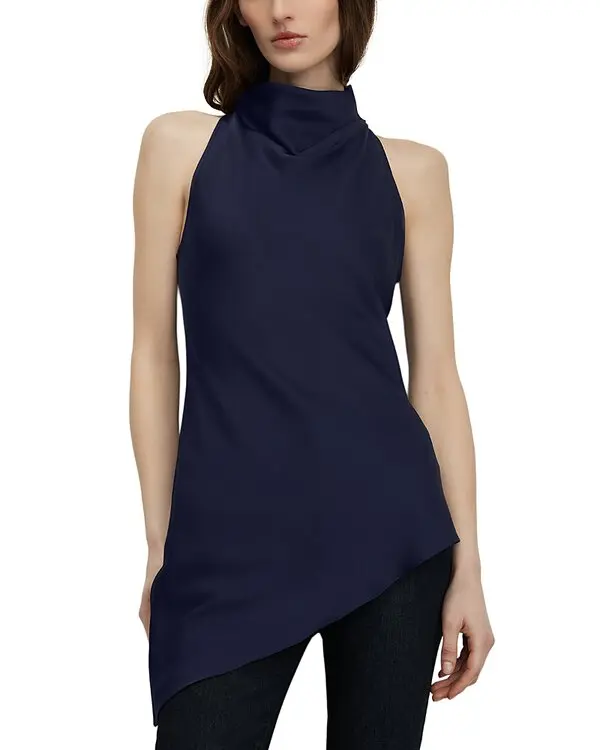 Veronica Beard Radford Tunic Top - Navy