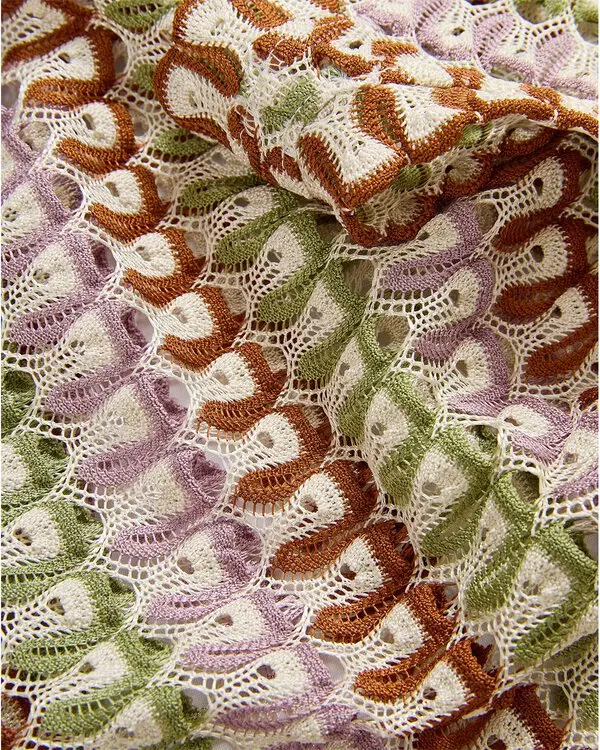Veronica Beard Rhett Crochet Tank Top
