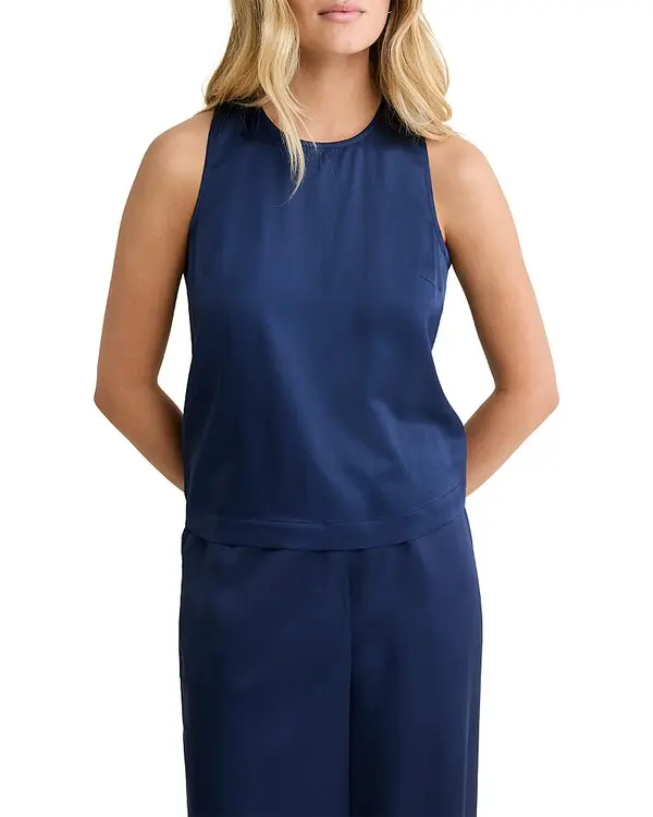 NIC+ZOE Stevie Satin Tank Top - Ink
