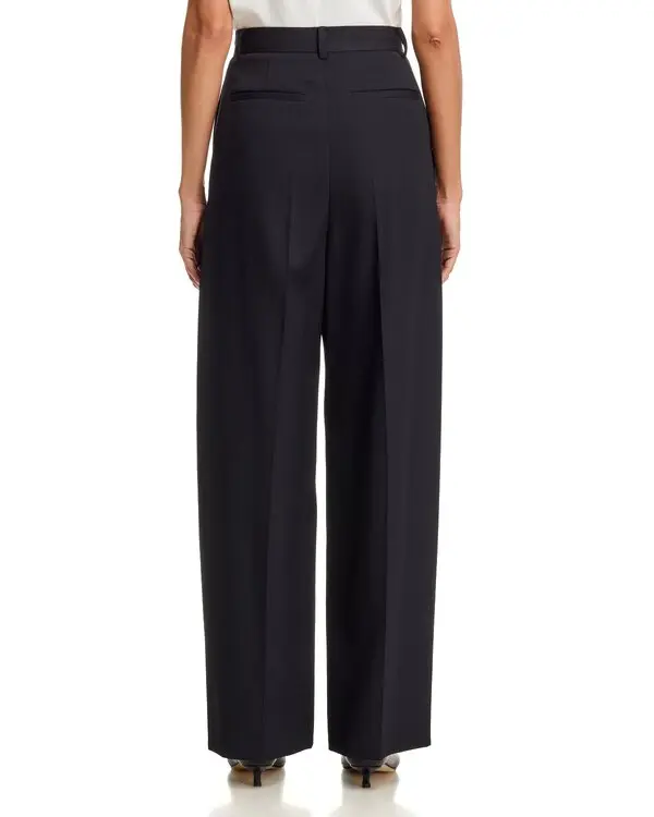 LEMIUNE Loose Wool Pants