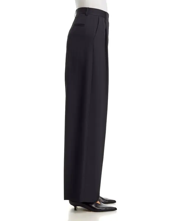 LEMIUNE Loose Wool Pants