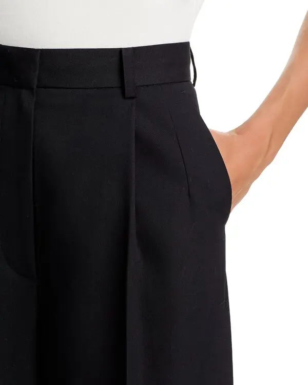 LEMIUNE Loose Wool Pants