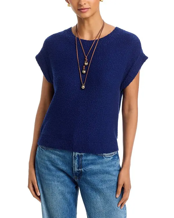 SINGLE THREAD Thick And Thin Sweater - Blueprint