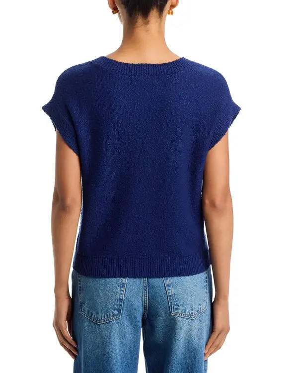 SINGLE THREAD Thick And Thin Sweater - Blueprint