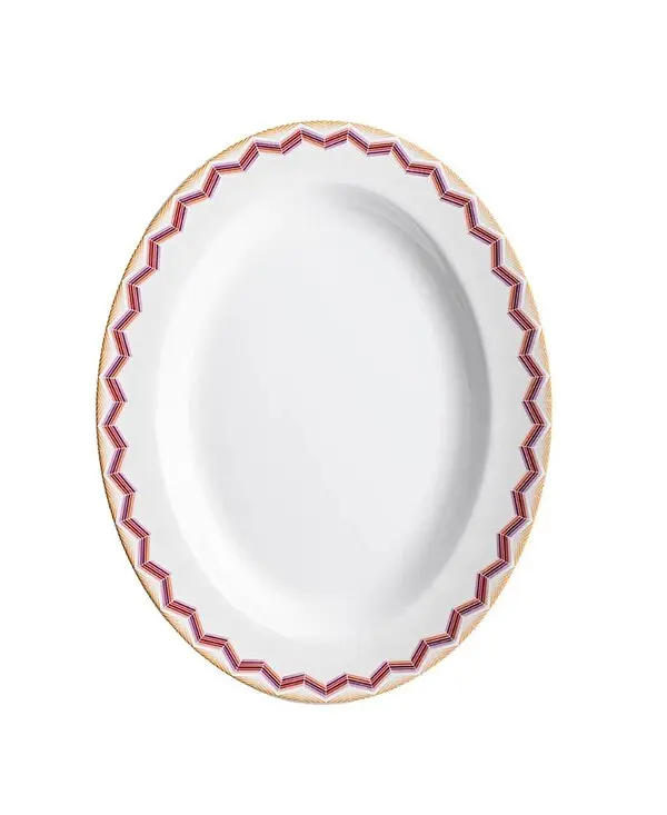 Missoni Zig Zag Oval Dish - Jarris
