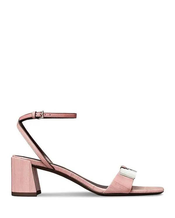 Tory Burch Gigi Block Heel Sandals - Rosewood
