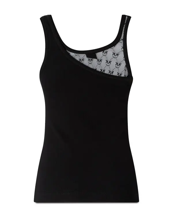 Pinko Cupboard Ribbed Tank Top