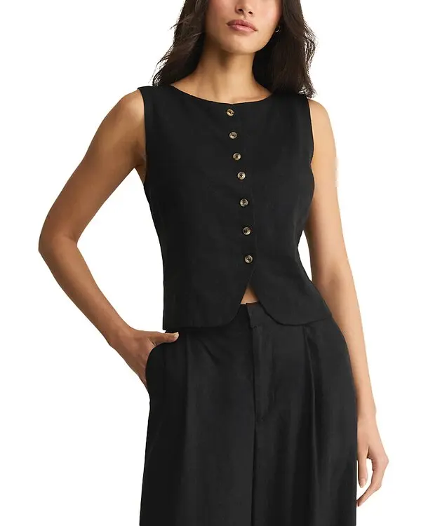 Z Supply Roman Vest - Black