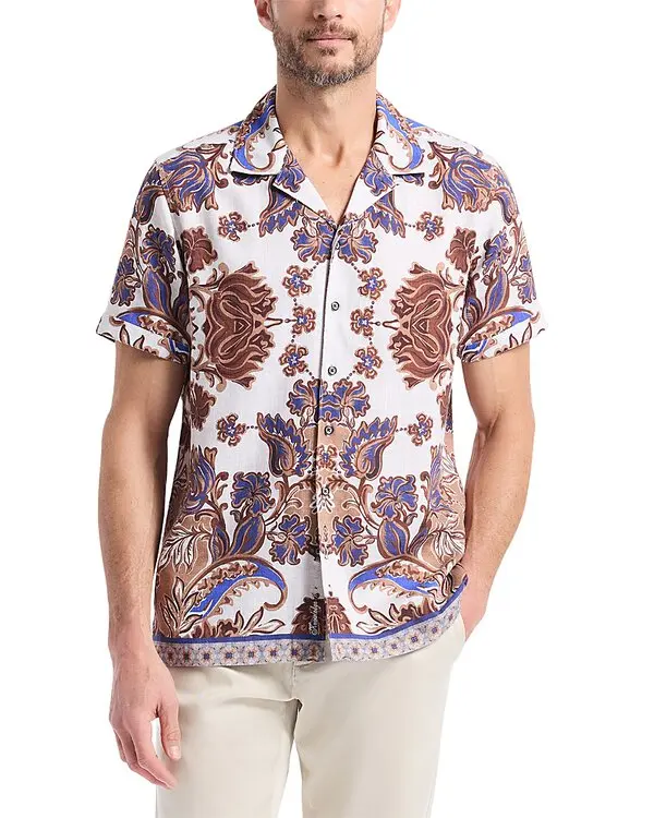Robert Graham Dunbridge Short Sleeve Woven Shirt - Multi