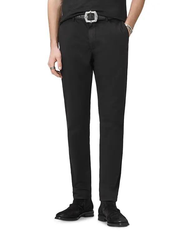 John Varvatos Lenny Slim Fit Chino - Black