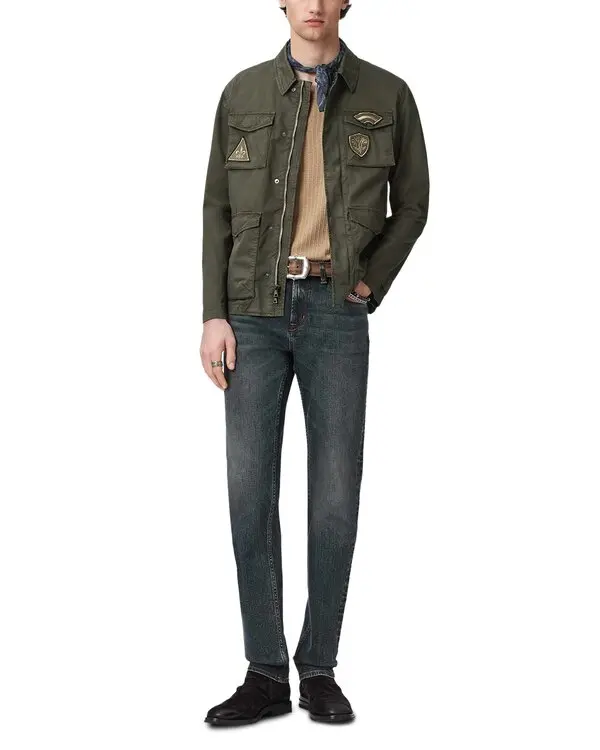 John Varvatos Kade Field Jacket With Patches