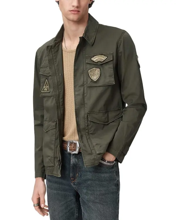 John Varvatos Kade Field Jacket With Patches