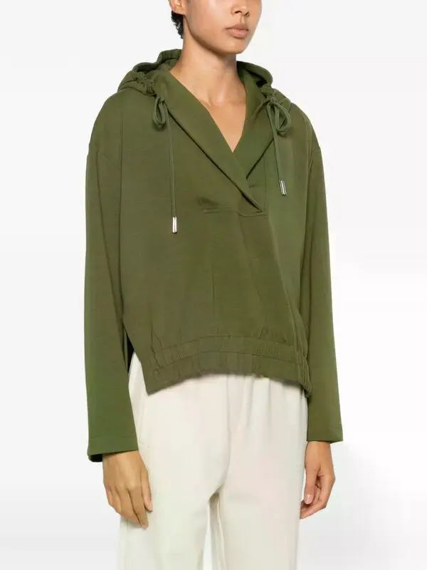 PSOPHIA Drawstring Hood Elasticated Hem Hoodie