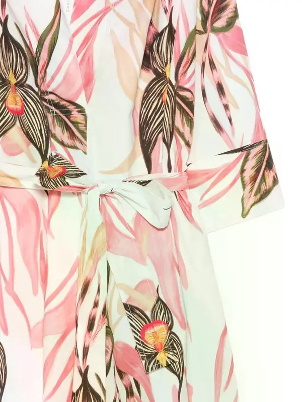 PSOPHIA Floral Print Midi Dress