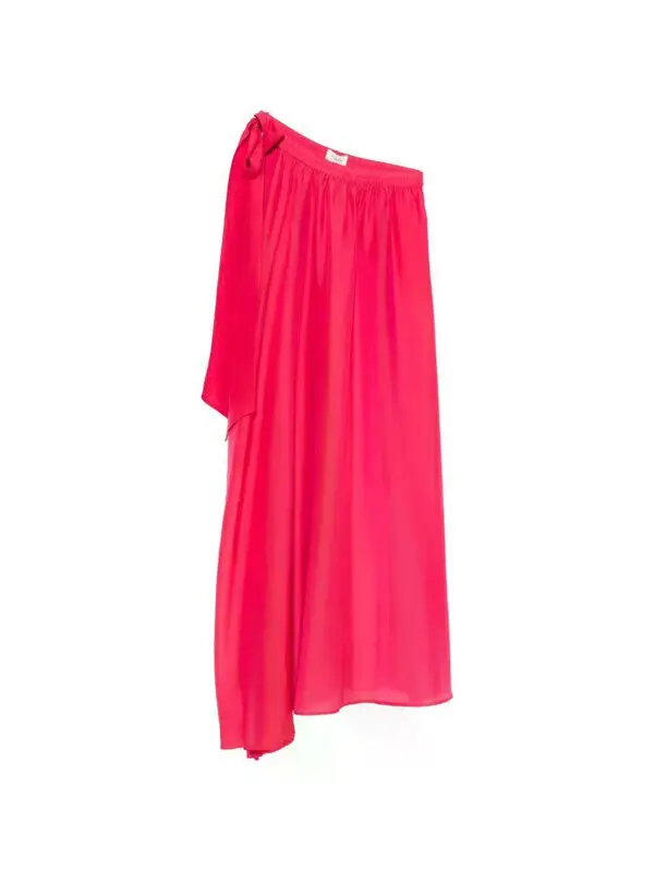 PSOPHIA One-shoulder Bow Detail Dress - Pink