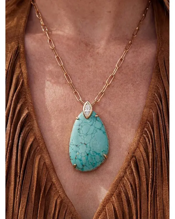 Ettika Cubic Zirconia & Pendant Necklace