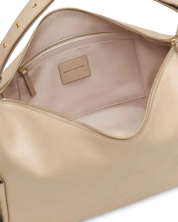 Marc Jacobs Scene Large Leather Shoulder Bag - Light Slate